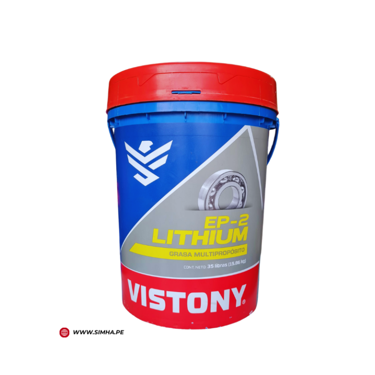 Grasa Ep-2 Lithium Multiproposito Rojo 35L Balde – Vistony – SIMHA S.A.C.